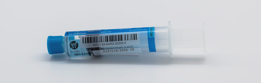 Heparin Lock Flush Syringe, 10 Units/ml - Medefil