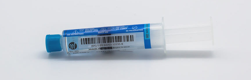 Heparin Lock Flush Syringe, 10 Units/ml - Medefil