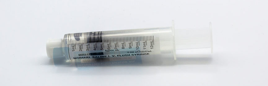 Normal Saline I.V. Flush Syringes - Medefil