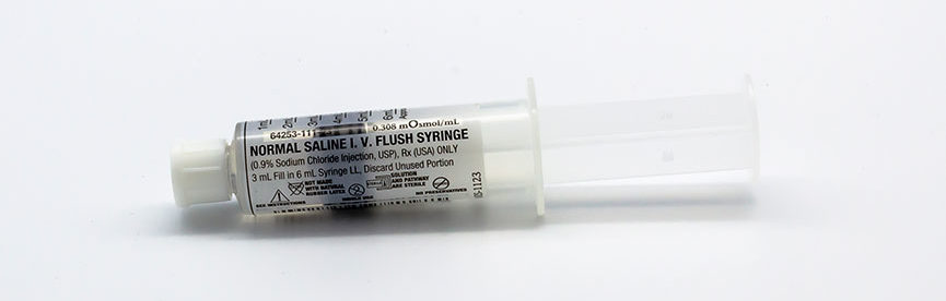 Normal Saline I.V. Flush Syringes - Medefil