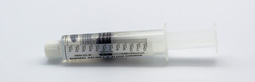 Normal Saline I.V. Flush Syringes - Medefil